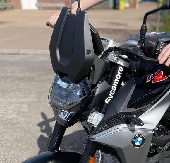 Pyramid Fly Screen '20-'23 BMW F900 R | Matte Black– Motostarz USA
