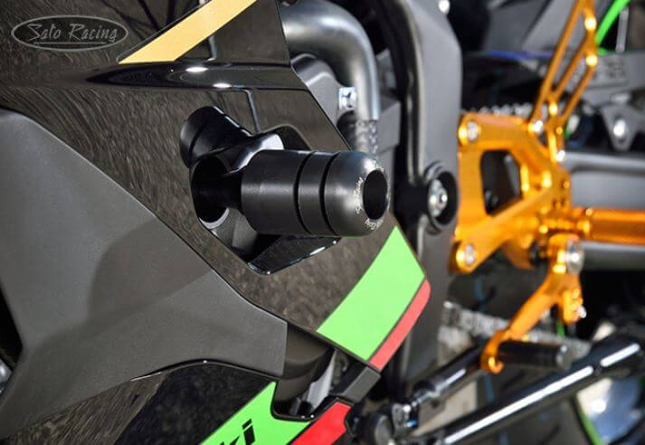 Buy Sato Racing Frame Slider Kit '23- Kawasaki ZX-4RR, '20- ZX-25R/RR ...