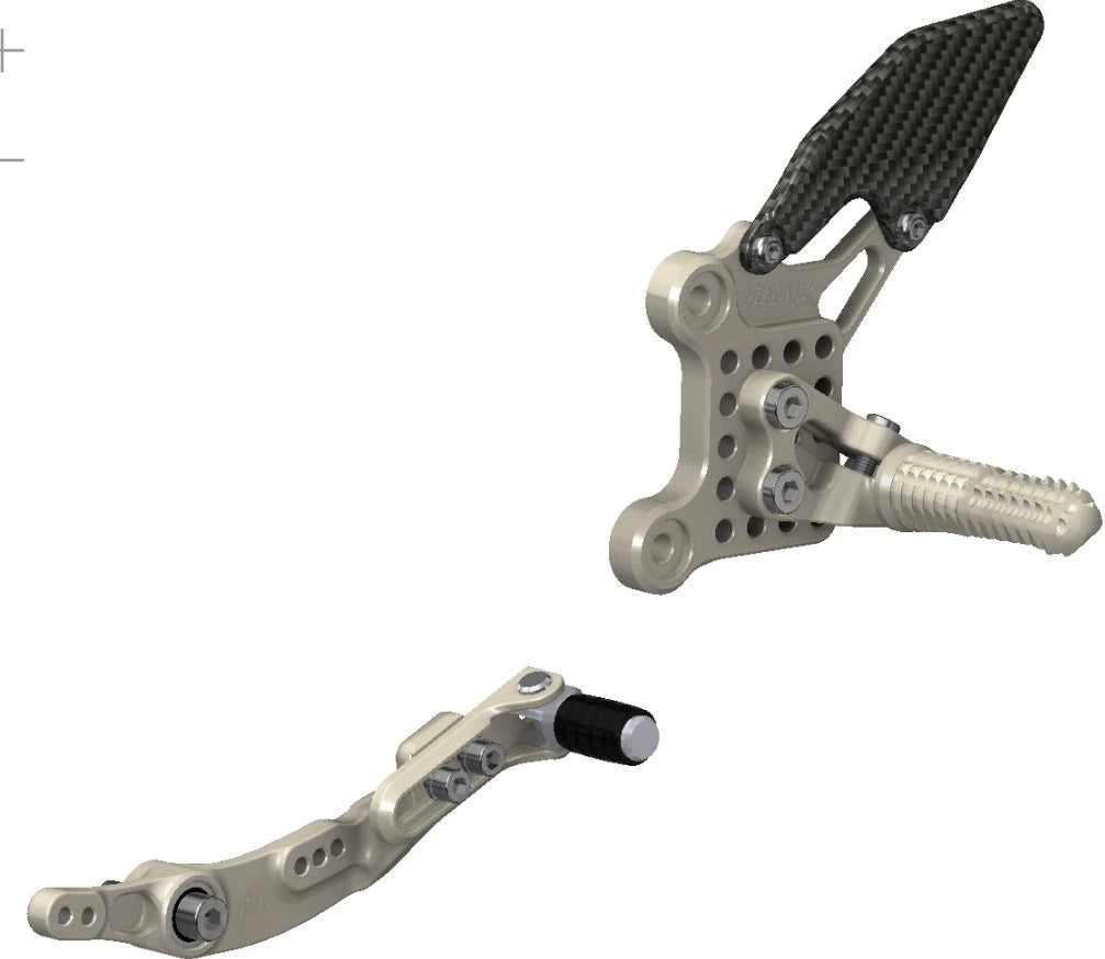 Buy Attack Performance Adjustable Rearsets 2025 Yamaha R9