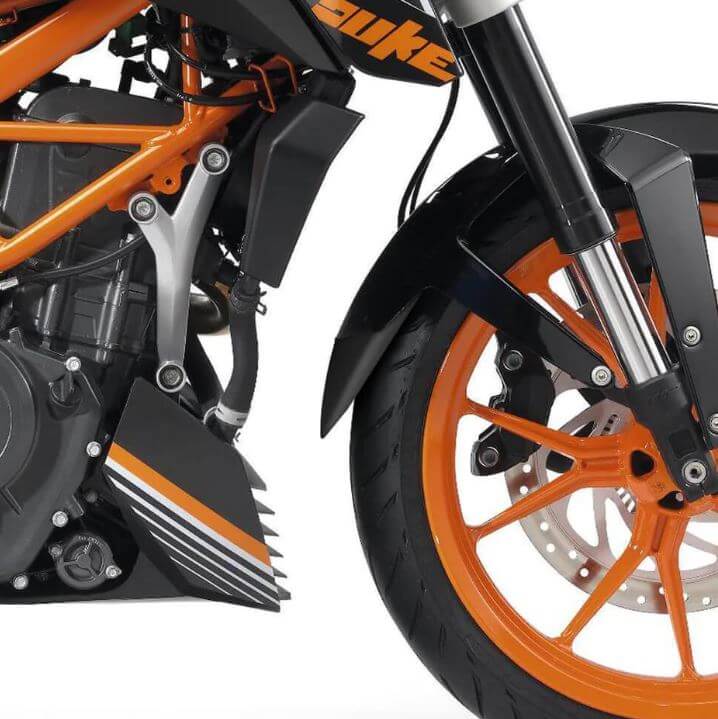 Pyramid Extenda Fenda '17-'23 KTM 390 Duke | Matte Black– Motostarz