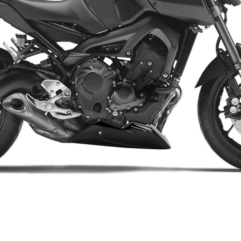 Pyramid Belly Pan '13-'20 Yamaha MT-09/SP | Gloss Black– Motostarz USA