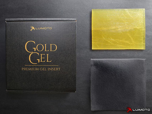 LuiMoto Premium Gold Gel Insert Pad for Motorcycle Seat | Motostarz ...