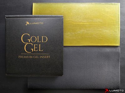 LuiMoto Premium Gold Gel Insert Pad for Motorcycle Seat | Motostarz ...